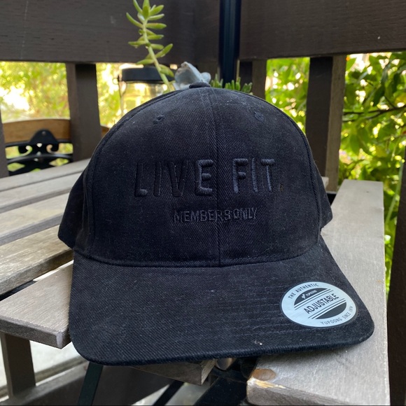 live fit apparel | Accessories | Live Fit Corduroyed Cap Black On Black ...